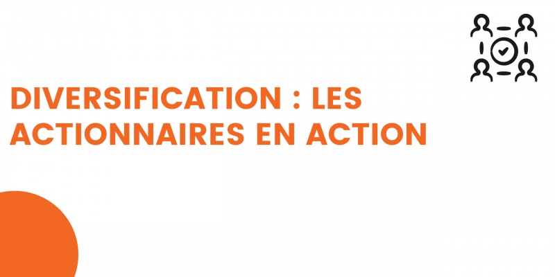 Diversification - Les actionnaires en action